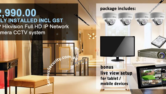 CCTV PACK 1 – 4 camera CCTV package for Business fully installed ...