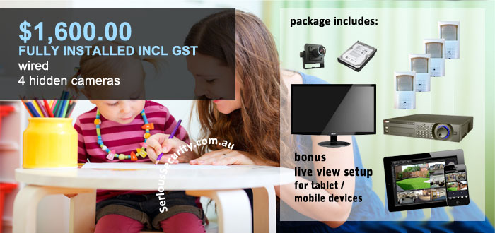 Hidden / Spy CCTV Cameras | Serious Security Sydney