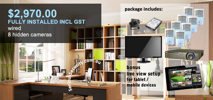 Hidden / Spy CCTV Cameras | Serious Security Sydney