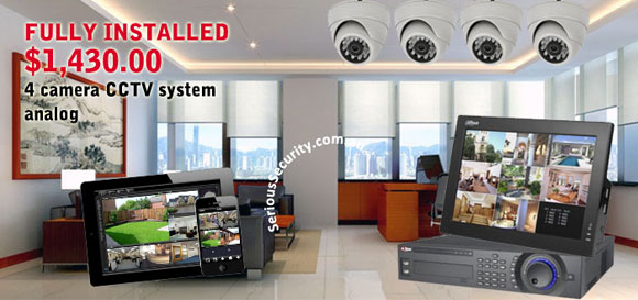 CCTV PACK 2 – 4 HD IP network CCTV package for Business fully installed ...