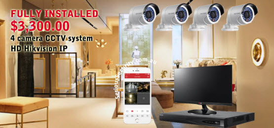 CCTV PACK 4 – 4 Full HD Hikvision IP CCTV package Installed | Serious ...