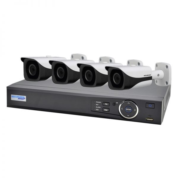 SECUREVIEW 4 Channel 1080p HDCVI Complete Surveillance Kit | Serious ...
