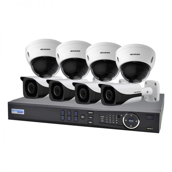 SECUREVIEW 8 Channel 1080p HDCVI Complete Surveillance Kit | Serious ...