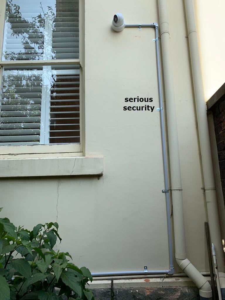 Conduit for installations | Serious Security Sydney & Melbourne